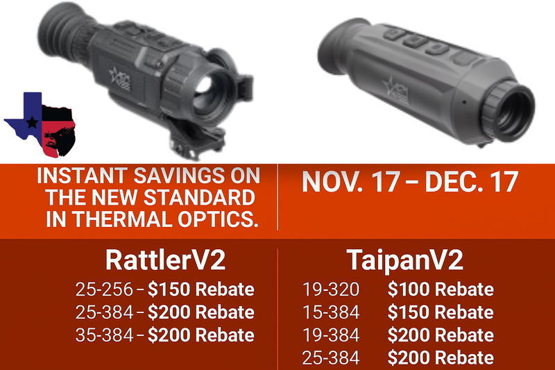 Feral Texas Outdoors - Thermal and Night Vision Optics, plus more!