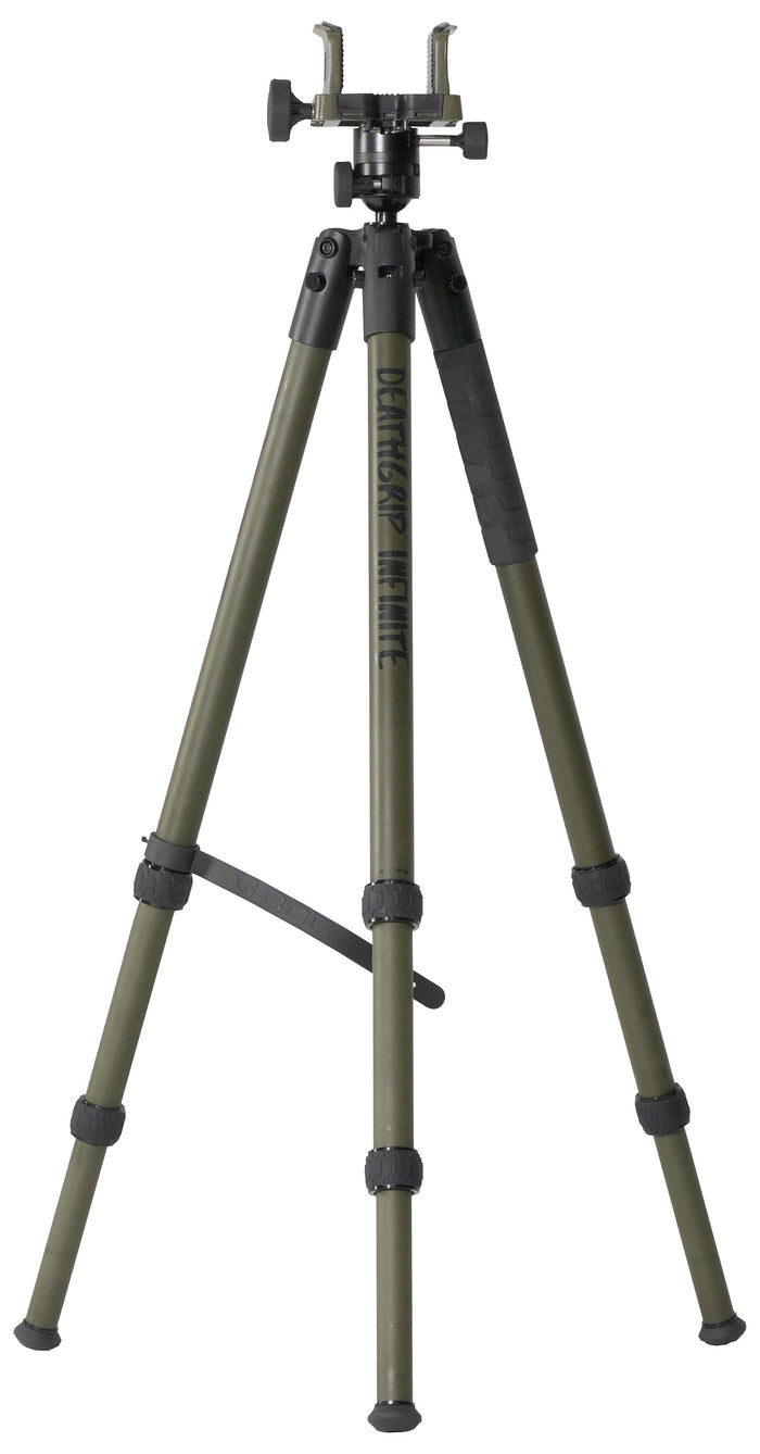 Bog Pod DeathGrip Infinite Tripod with Ball Head mount - Aluminum Blac